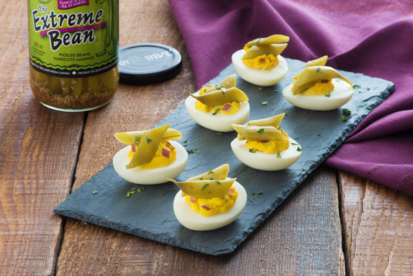 EXTREME BEAN DEVILED EGGS – Matt & Steve's